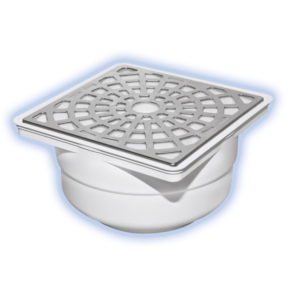 Coladera Universal Fleximatic 2602 Cuadrada con Check anti-olores y ...