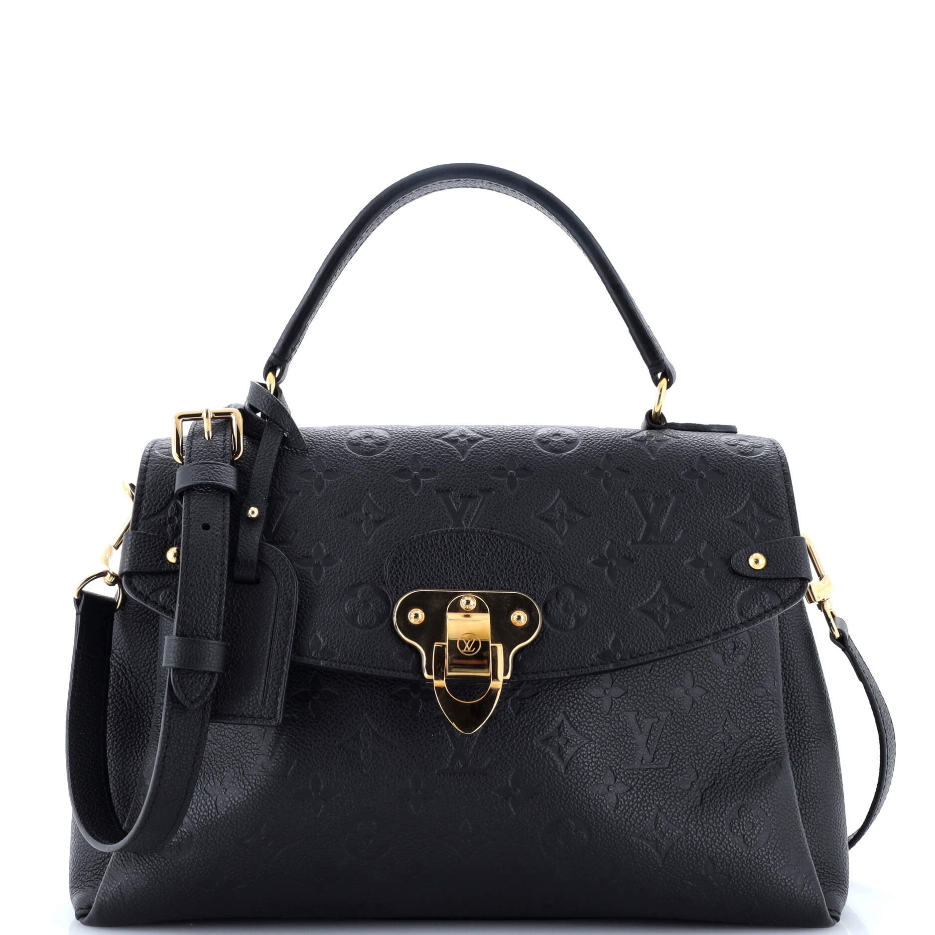 Pre-Owned Georges Handbag Monogram Empreinte Leather MM By Rebag ...