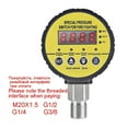 1Pcs HC-Y810 Digital Intellint Pressure Gau, Hydraulic Air Compressor, Digital Pressure Switch ...