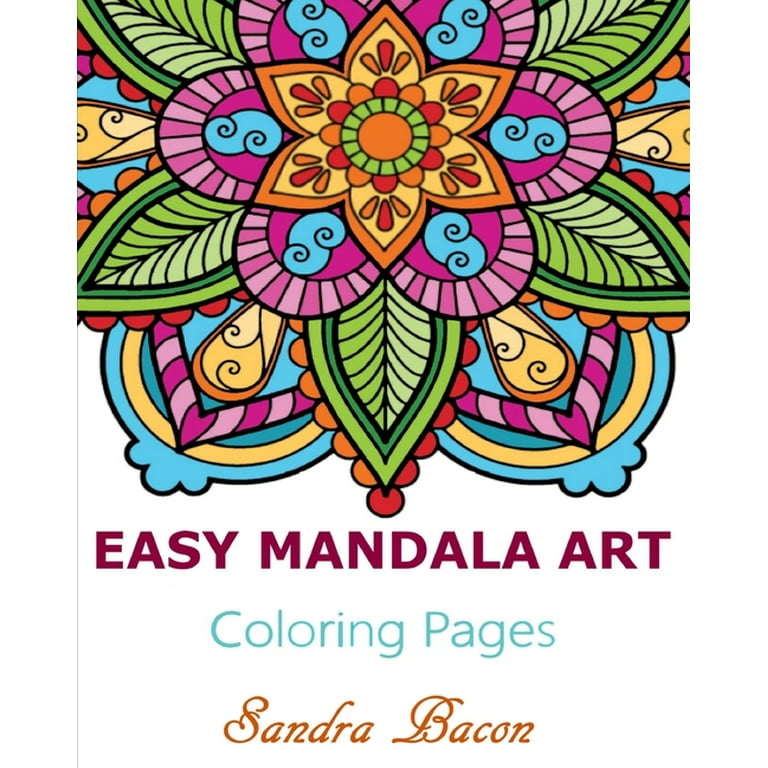 Mandala Coloring Pages For Beginners