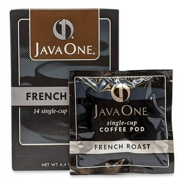 Java One, Gourmet Decaffeinated 14 Single Cup Coffee Pods, 4.4 oz, 6 Ct ...