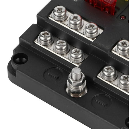 Fuse Holder Box, Widely PBT Splash-Proof Fuse Box, Ships for ...