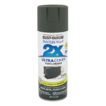 Rust-Oleum Painter's Touch 2X Ultra Cover Satin Poppy Red Paint+Primer ...