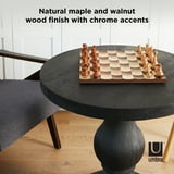Umbra, Wobble Chess Set, 16x16x3 inches, Modern wooden design - Walmart.com
