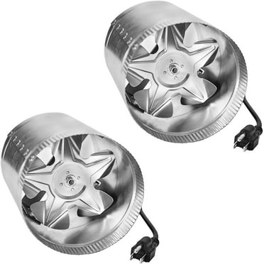 Fantech FG6 Inline Exhaust Fan, 257 CFM, Centrifugal - for 6" Duct ...