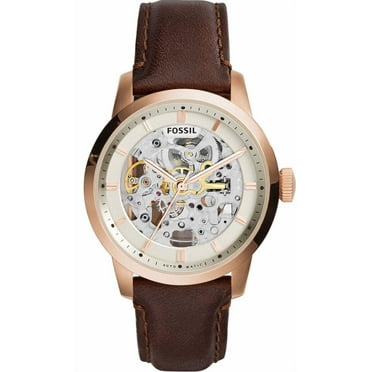 Fossil Men's Modern Machine Leather Watch, 45mm ME3082 - Walmart.com