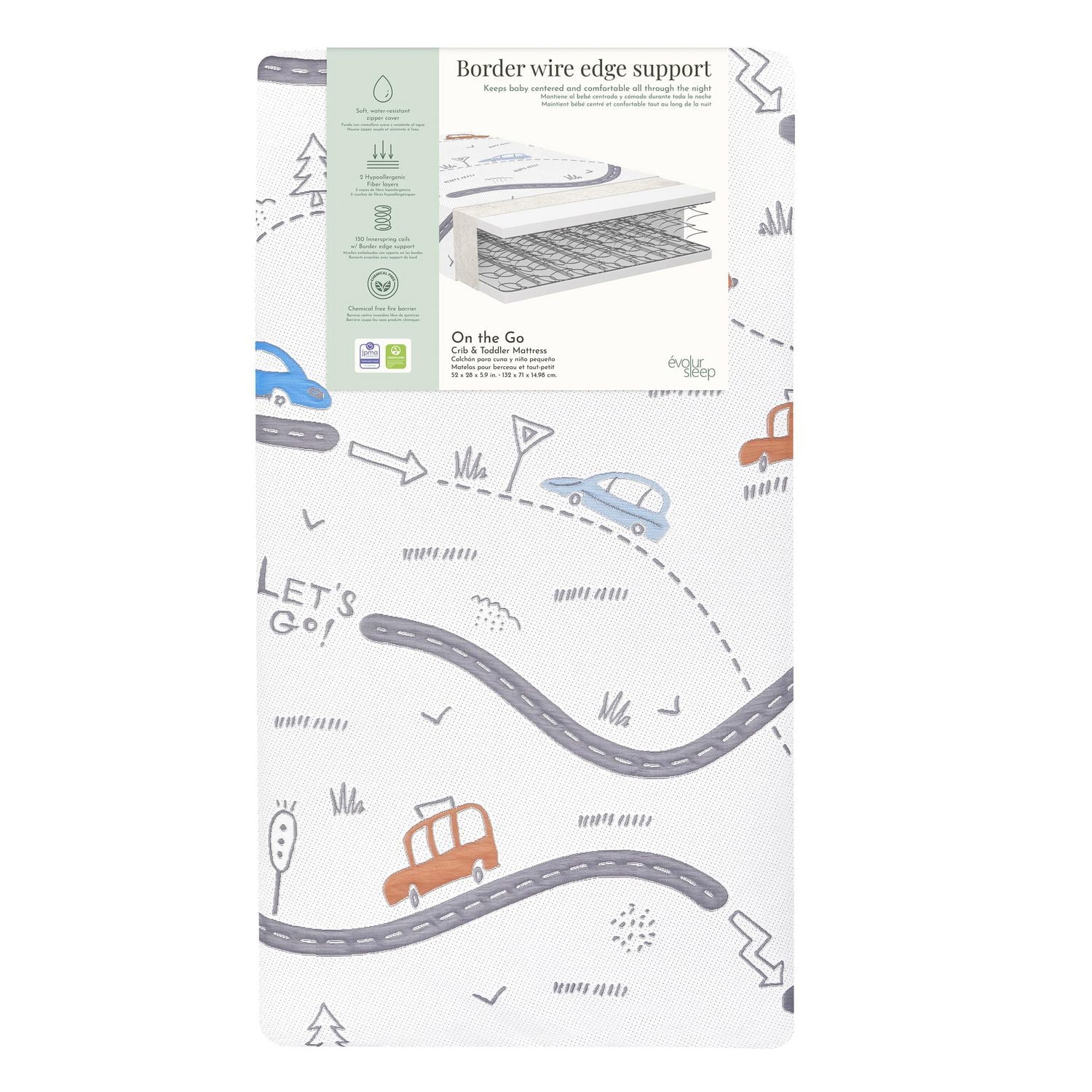 Click here for Dream On Me Evolur 150 Coil Inner Spring On The Go... prices