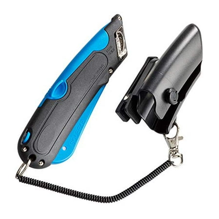 COSCO 091524 Box Cutter Knife w/Shielded Blade, Black/Blue | Walmart Canada