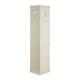 Curio Cabinets, HSUNNS 70-inch Corner Glass Display Cabinet with ...