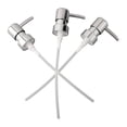 3PCS Soap Pump Liquid Lotion Dispenser Head Round Head ABS Lotion Pump ...