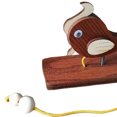 HBASD Vintage Wooden Handmade Creative Woodpecker Door Bell with Pull ...