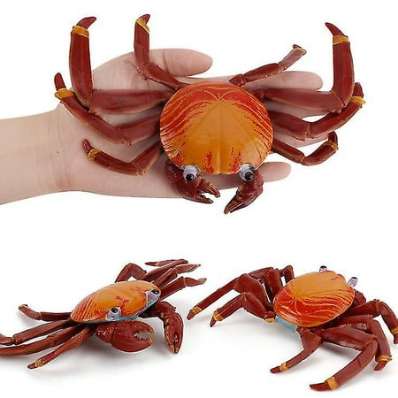 King Crab toy educational simulation animal marine life model realistic ...