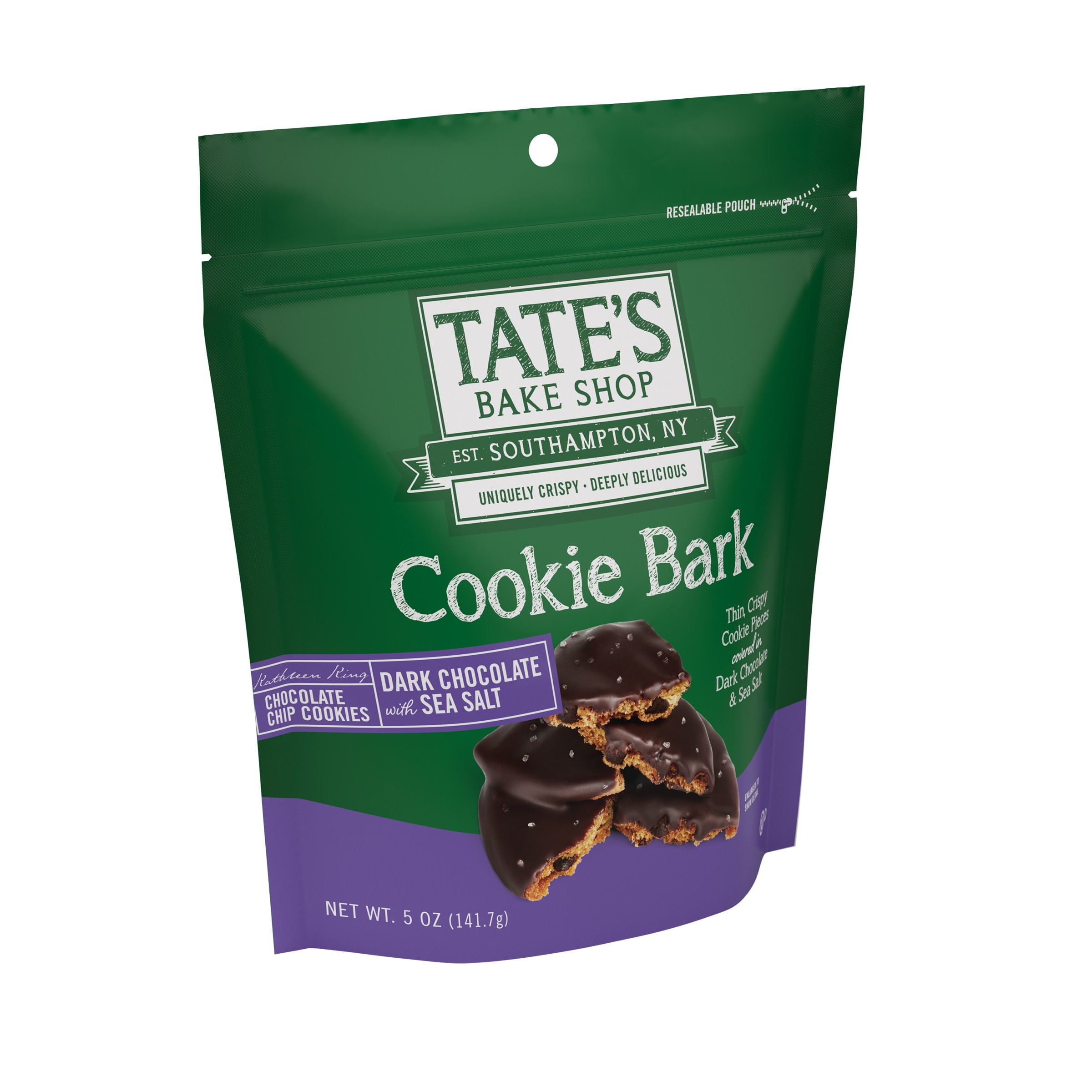 Tate's Bake Shop Cookie Bark, Chocolate Chip Cookies with Dark ...