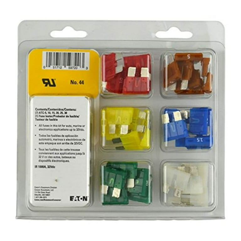 Atm Fuses Bussmann - NO80 NO.80 ATC Bulk Fuse Assortment Mcase Fuse ...