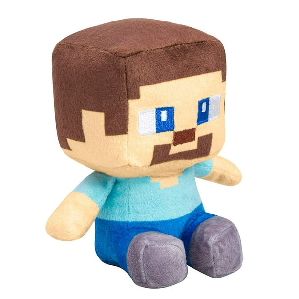 Minecraft 4.5" Mini Crafter Steve Plush Toy - Walmart.com