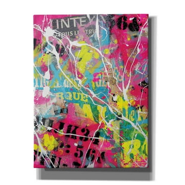 Epic Graffiti 'Mary And Martha' by David Lindsley, Canvas Wall Art, 40 ...