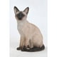 Hi-Line Gift Ltd. Sitting Siamese Cat Statue - Walmart.com