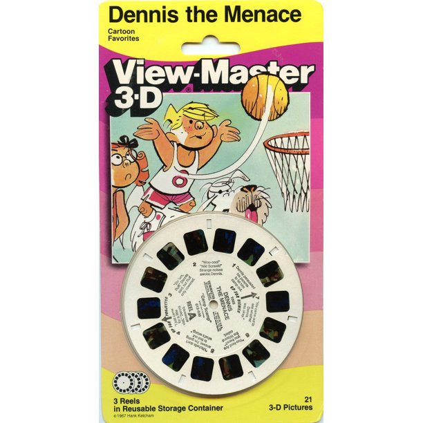 Dennis The Menace - Classic ViewMaster - 3 Reel Set - Walmart.com