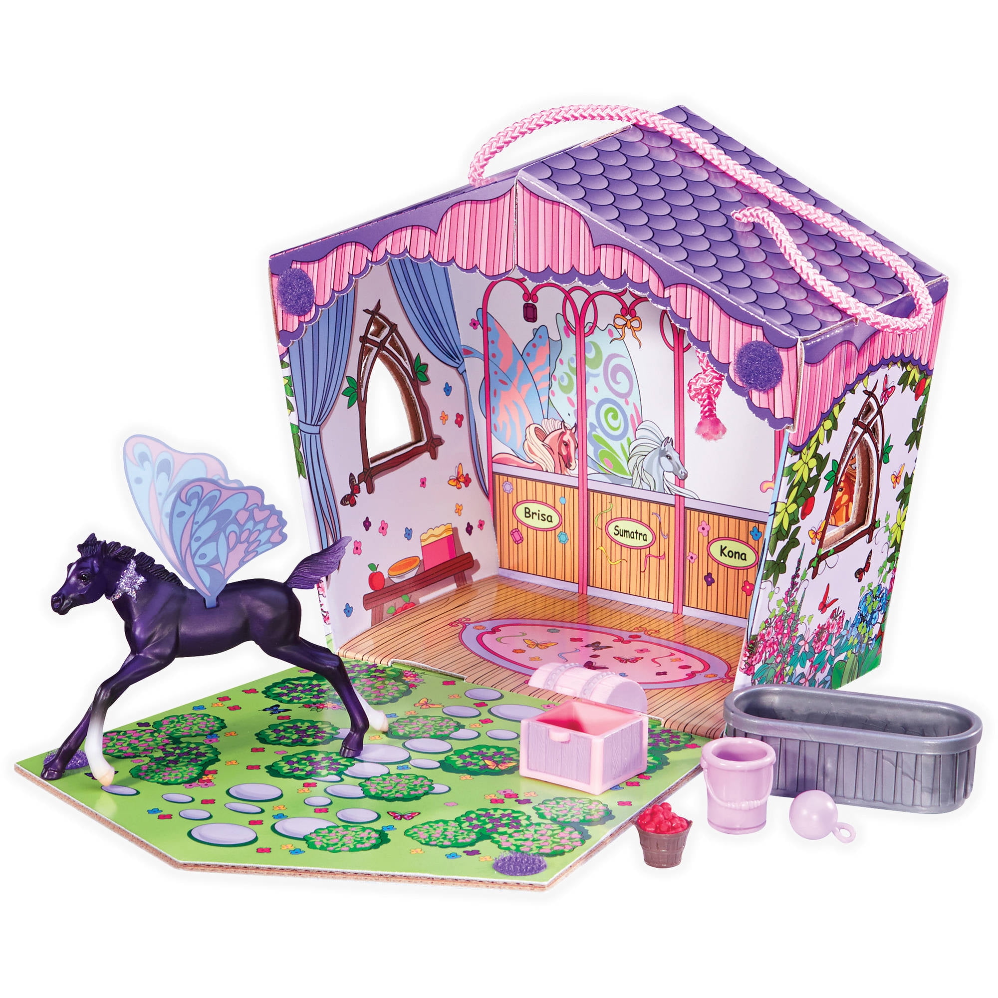 Breyer Wind Dancers Kona's Treehouse Play Set - Walmart.com