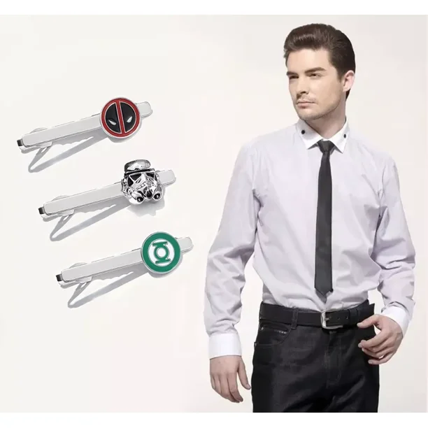 3 Corbata Clip De Corbata Paquete Elegante Metálico | Walmart en línea