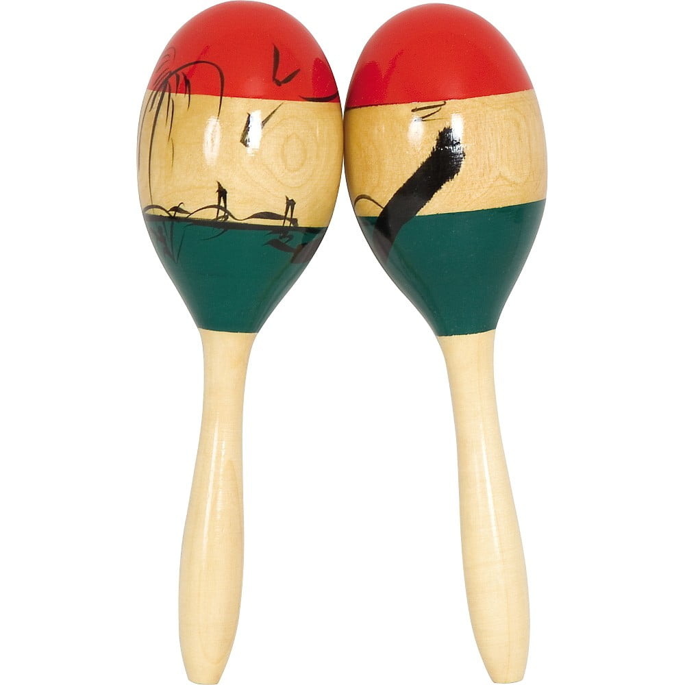 Rhythm Band Medium Wood Maracas - Walmart.com