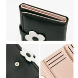 Cute Wallet Green Slim Tri-Fold Mini Credit Card Size Wallet, PU ...