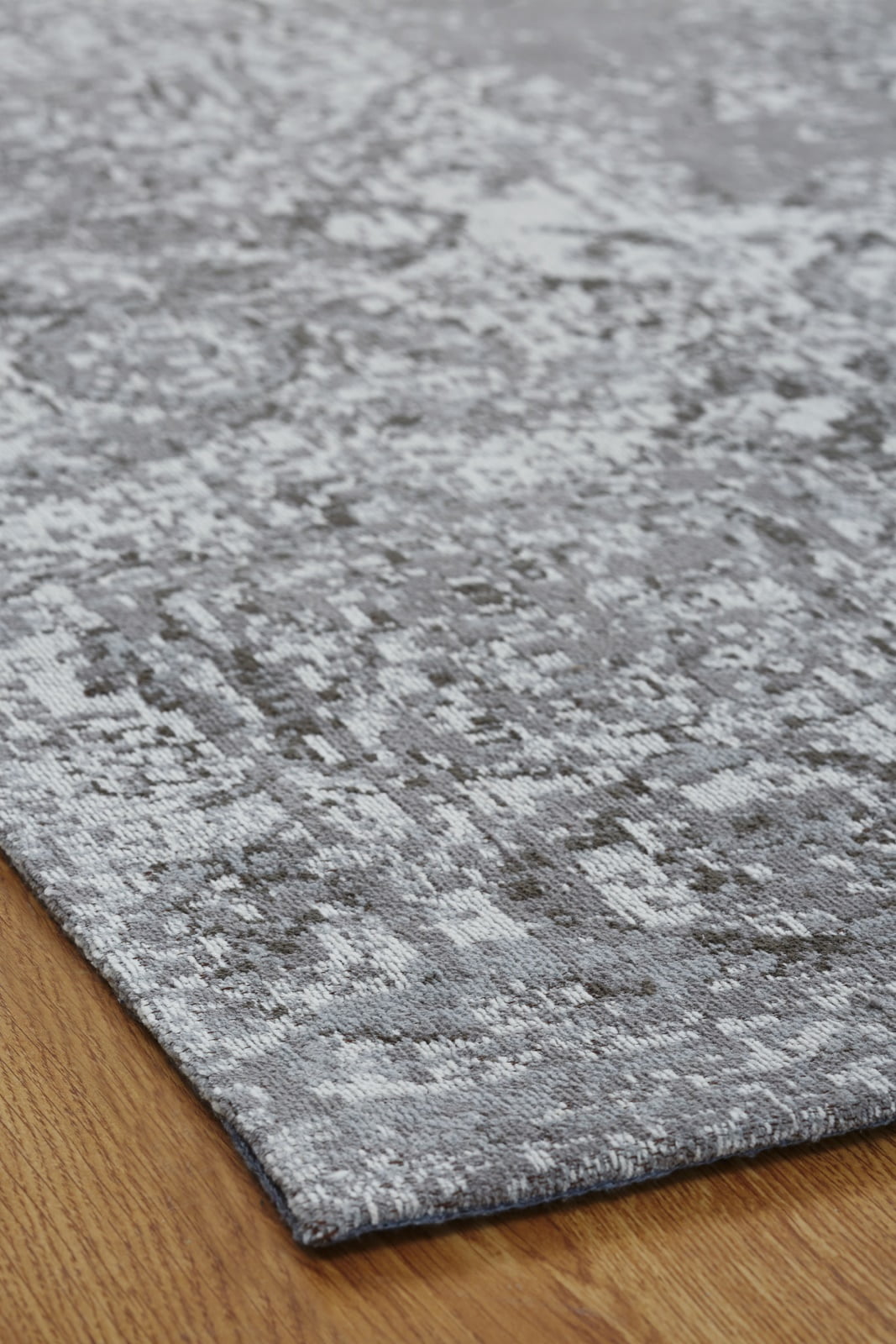 K2 Floor Style Jardin Vintage Zinc Hand Made Cotton Chenille Area Rug ...