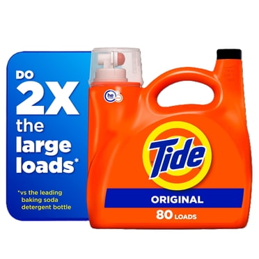 Tide Original Liquid Laundry Detergent, 107 Loads, 154 fl oz - Cold ...