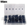 Rubber Vacuum Cap Plug Kit 105 PCS Assorted Vacuum Plugs Hose End Cap ...