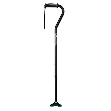 HurryCane Freedom Edition All-Terrain Cane - Black - Walmart.com