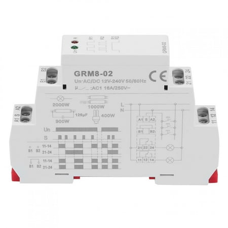 Multi-Point 3.54X0.71X2.52Inch Durable Electronic Latching Relay ...