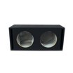 Absolute USA VEGD12 Dual 12-Inch Slot Ported Subwoofer Enclosure, 3/4 ...
