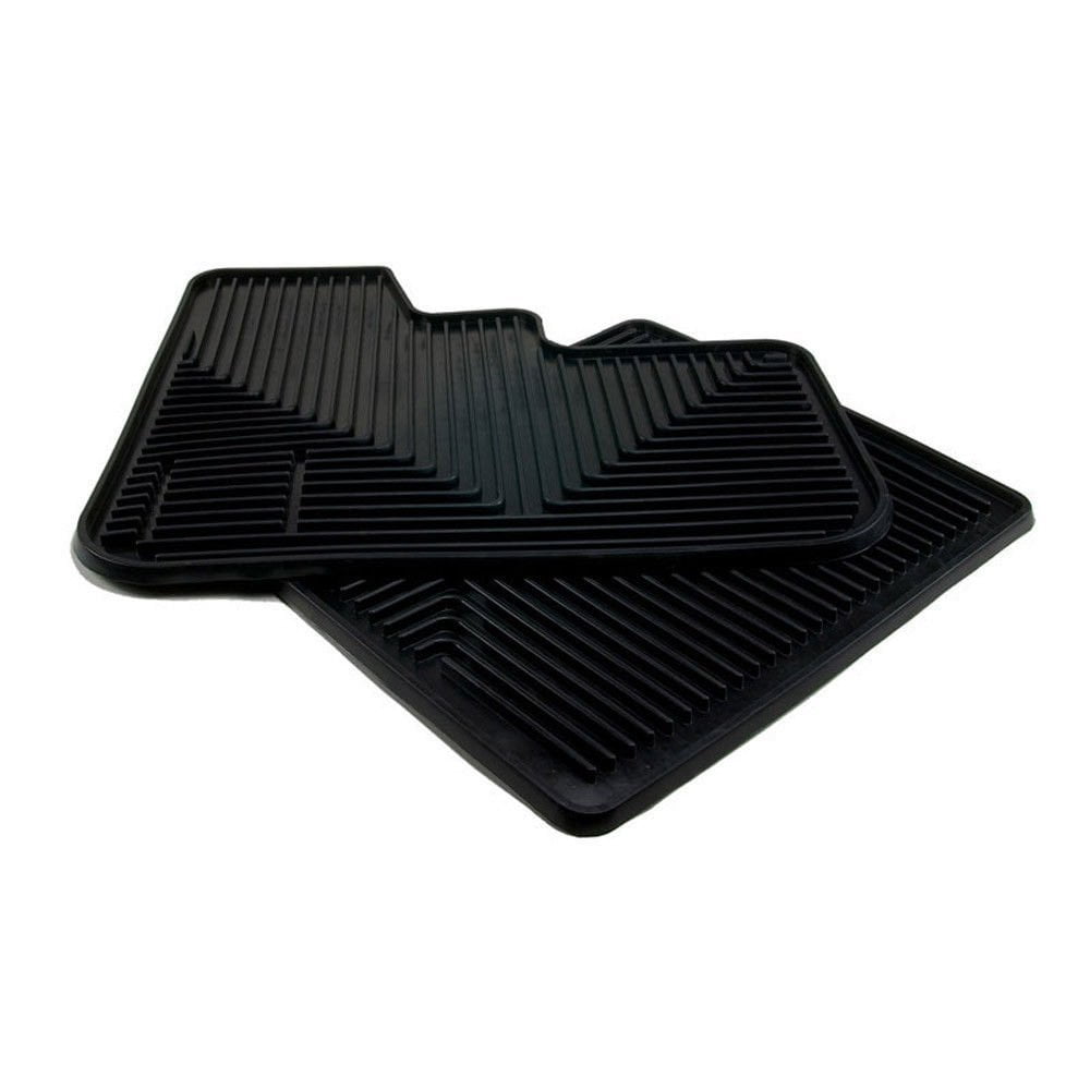 Semi Truck Black Rubber Slush Floor Mats - Universally fits many ...