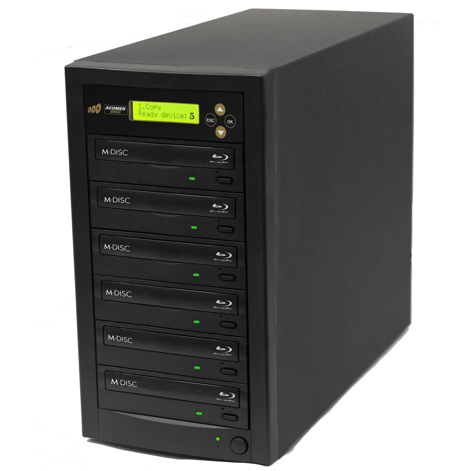Acumen Disc 1 to 5 Blu-ray BDXL BD-R CD DVD Disc to Disc Duplicator ...
