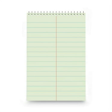Steno Pads, Gregg Rule, Red Cover, 80 Green-Tint 6 X 9 Sheets | Bundle ...