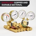 Small Oxygen Acetylene Regulator Set, CGA 540 and CGA 200 Fit Outlet ...