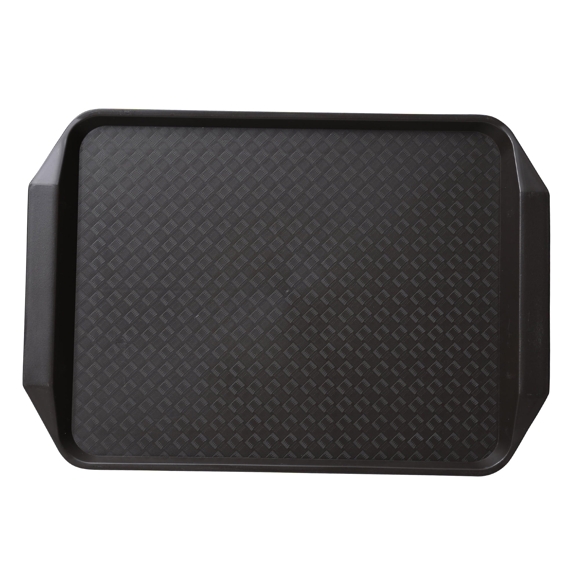 Buy Serving Trays, Rectangular Fast Food Tray with Handle, 17W X 12L ...