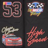 NASCAR Racing Boy's Varsity Bomber Jacket - Graphic Print Racecar ...