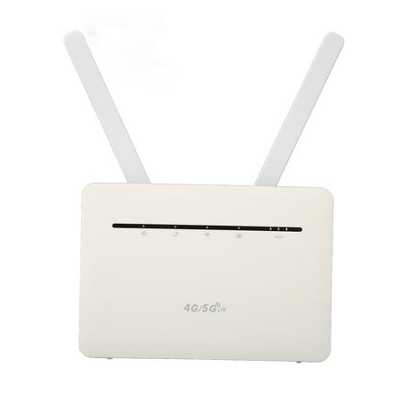 4G WiFi Router, Low Latency 4G Router 4 Gigabit Ethernet Ports Supports ...