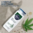 Nivea Men Sensitive Calm Body Wash With Vitamin E And Hemp Seed Oil, 3 ...