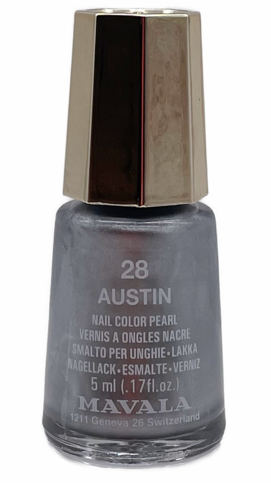 Mavala Mini Color Nail Color Cream 5ml Color - #28 Austin - Walmart.com