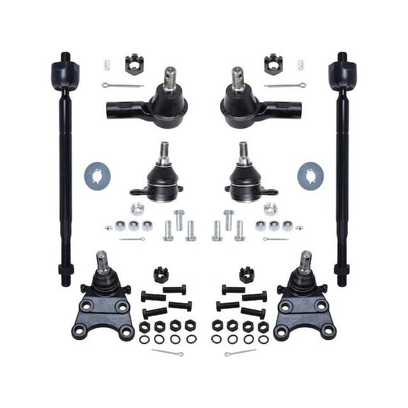 Front Ball Joint Sway Bar Link Tie Rod End Kit - Compatible with 2000 ...