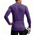 AHMOMEI Men's Cycling Bike Jersey Quarter Zip Men Long Sleeve Shirt ...