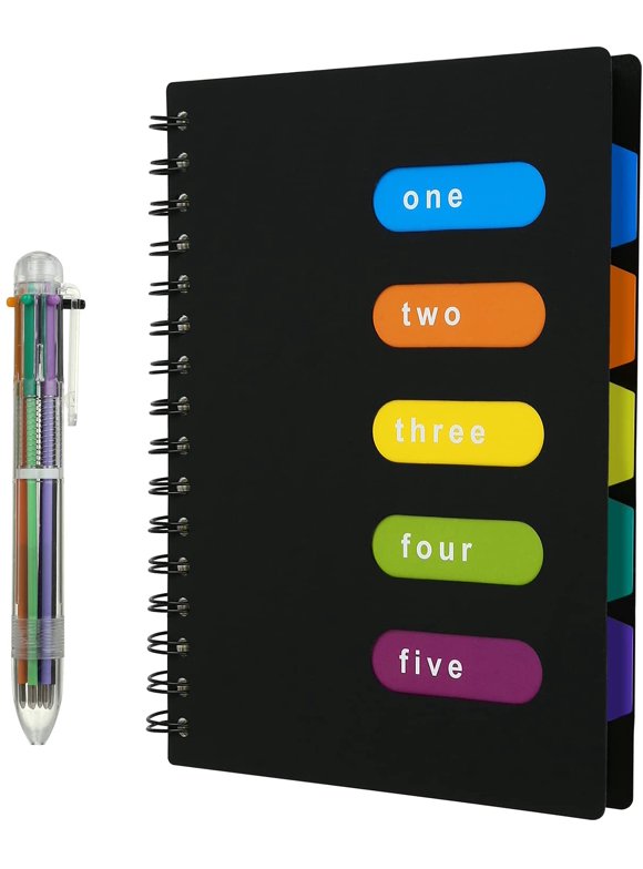 5-Subject Spiral Notebooks in Spiral Notebooks - Walmart.com