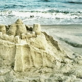Masterpiece Art Gallery Sandcastle on the Beach by Mimi Payne Canvas ...