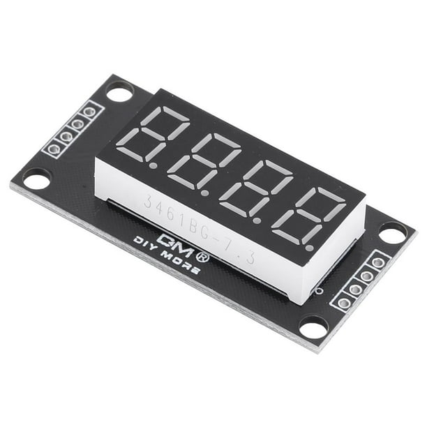 Módulo de pantalla LED TM1637 Módulo de reloj de 4 dígitos Módulo LED ...
