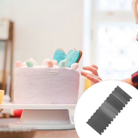 Cream Scraper Stainless Props Accessories Fondant Spatula Dessert ...