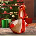 Christmas Goose Costume for 23-Inch Large White Outdoor Decoy Goose ...