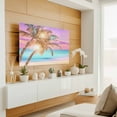 Coastal TV Dust Cover,Stretchable TV Screen Desktop Computer Protector ...