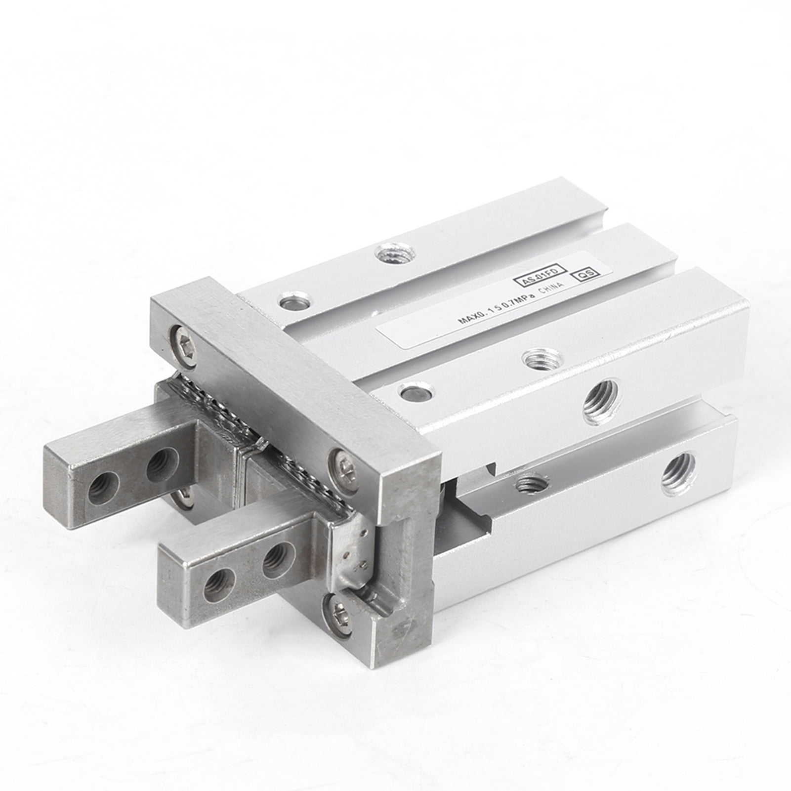 Pinza neumática de doble efecto, cilindro neumático de acero MHZ2 ...